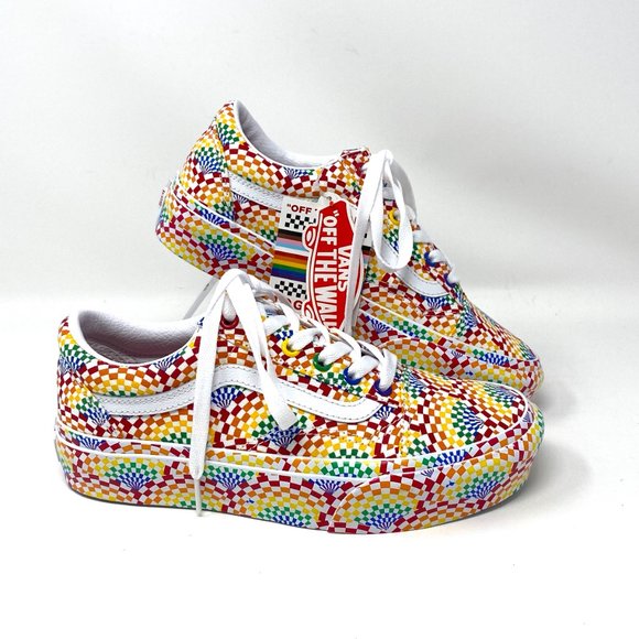 Vans | Shoes | Mega Salevans Old Skool Platform Pride Lgbtq Rainbow ...